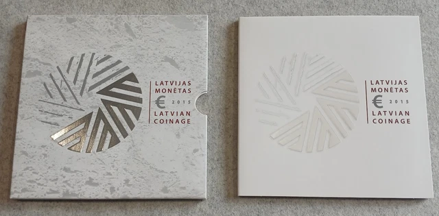 LATVIA LETTLAND OFFICIAL euro BU coin mint set 2015 $50.64 - PicClick AU