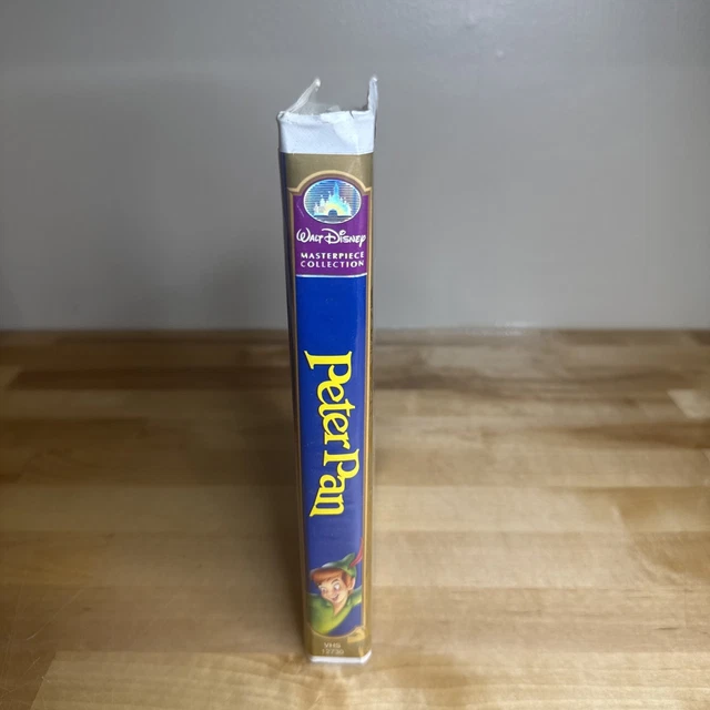 PETER PAN (VHS, 1998, 45th Anniversary Limited Edition) Walt Disney ...