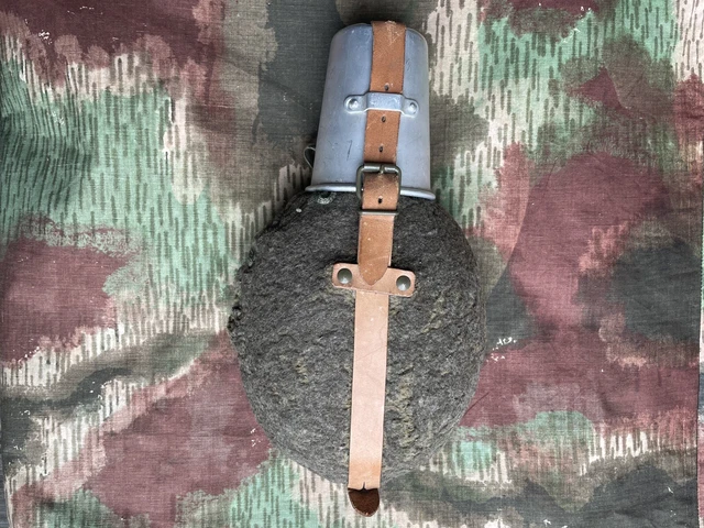 COLD WAR VINTAGE Czech Civil Defence Water Bottle & Mug Ww2 German ...