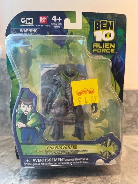 BEN 10 ALIEN force NANOMECH alien collection carded figure brand new ...