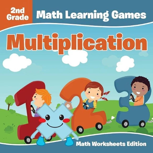 2ND GRADE MATH Learning Games: Multiplication Math Worksheets Edition ...