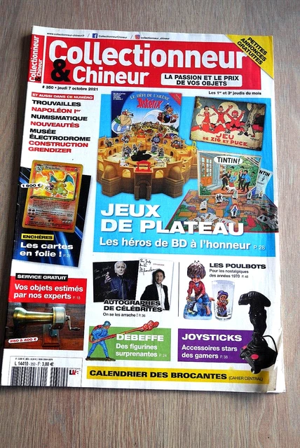 REVUE COLLECTIONNEUR & Chineur N° 350 - Octobre 2021 / Jeux De Plateau ...