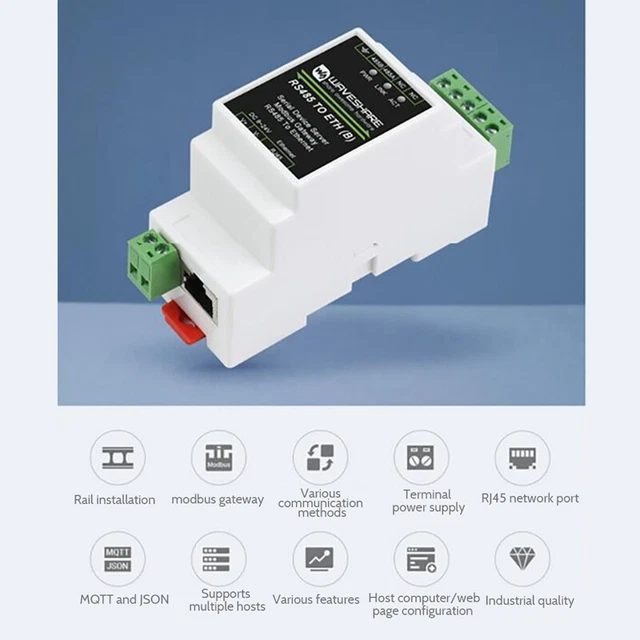Rs485 Server Porta Seriale Da Rs485 A Rj45 Da Tcp Ip A Porta Seriale