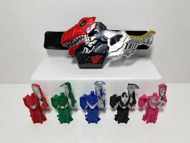 POWER RANGERS DINO Fury DX Morpher Changer & 5 Ranger Key Lot ...