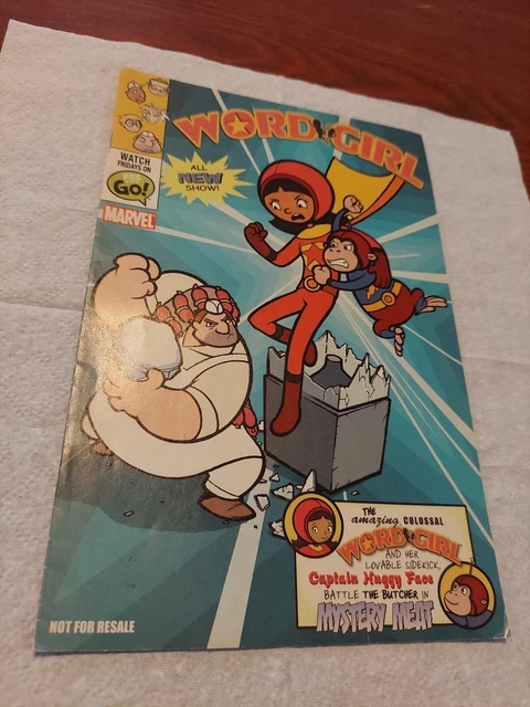 WORDGIRL: MYSTERY MEAT Volume 1 Marvel Comic Book, Word Girl Comic Vol ...