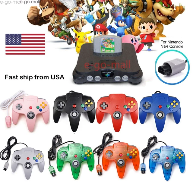 CLASSIC N64 REPLACEMENT Controller Wired N64 Upgraded Joystick for N64 ...
