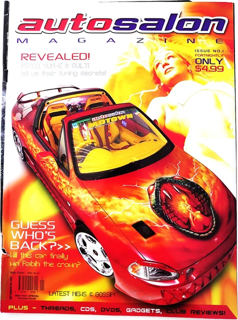 AUTOSALON MAGAZINE ISSUE No.1 $20.00 - PicClick AU
