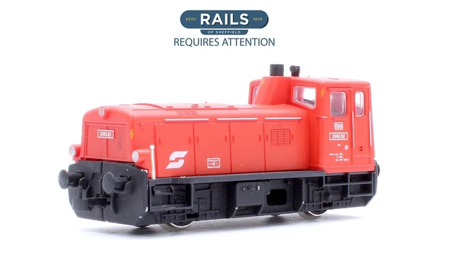 KLEINBAHN 'HO' GAUGE Obb Red 0-4-0T Salzberg V81 Class Br 2062.62 ...