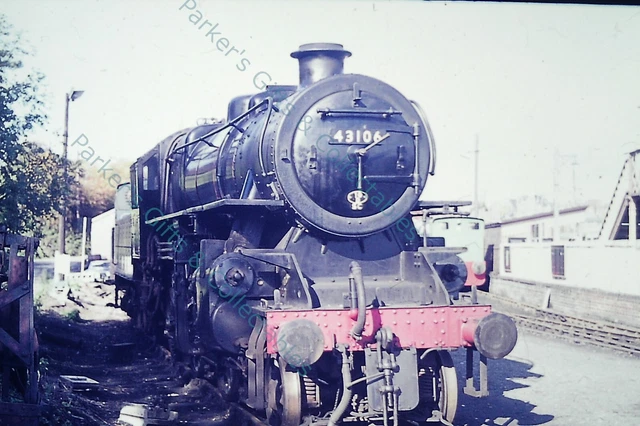 ORIGINAL 35MM RAILWAY Slide Steam Locomotive 43106 (498a12) £3.00 ...