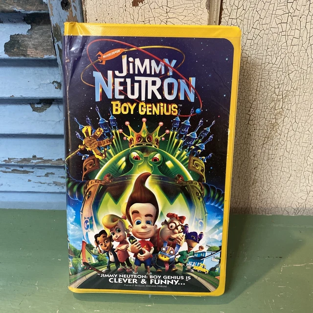 JIMMY NEUTRON: BOY Genius (VHS, 2002, Clam Shell) EUR 5,54 - PicClick IT