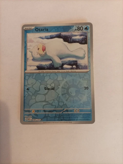CARTE POKEMON OTARIA 086/165 Reverse 151 Écarlate Et Violet EUR 1,89 ... CARTE POKEMON OTARIA 086/165 Reverse 151 Écarlate Et Violet EUR 1,89 ...