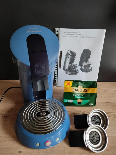 PHILIPS SENSEO HD7820 Kaffeepadmaschine, Blau EUR 62,99 - PicClick DE