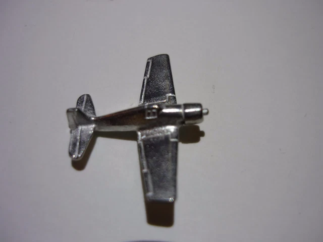 GRUMMAN F6F HELLCAT c90 Fighter Plane Aircraft fine English Pewter Pin ...
