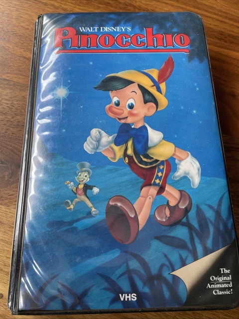 WALT DISNEY PINOCCHIO 📼 VHS USA 🇺🇸 NTSC EUR 18,00 - PicClick DE