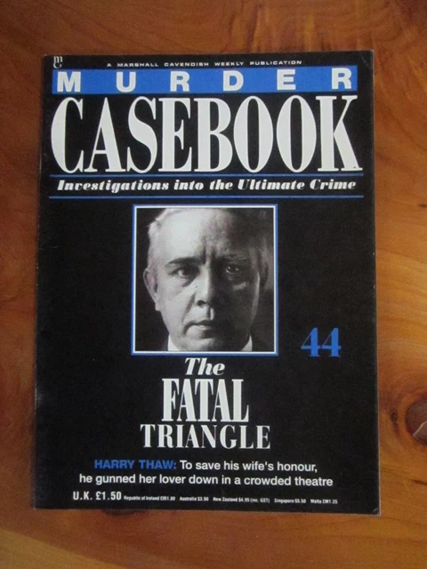 Magazine Murder Casebook The Fatal Triangle No 44 Great Must See