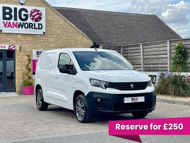 PEUGEOT PARTNER 1000 BLUEHDI 130 L1H1 ASPHALT PREMIUM EAT8 SWB LOW ROOF ...