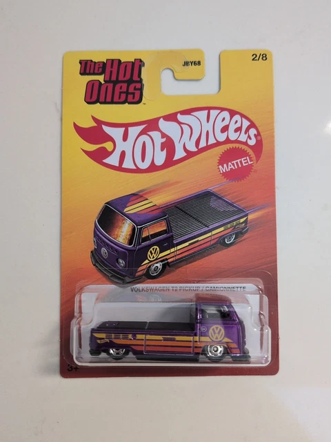 MATTEL HOT WHEELS 2025 The Hot Ones #2 Volkswagen T2 Pickup (Purple) *New* JBY68 $22.50 ...