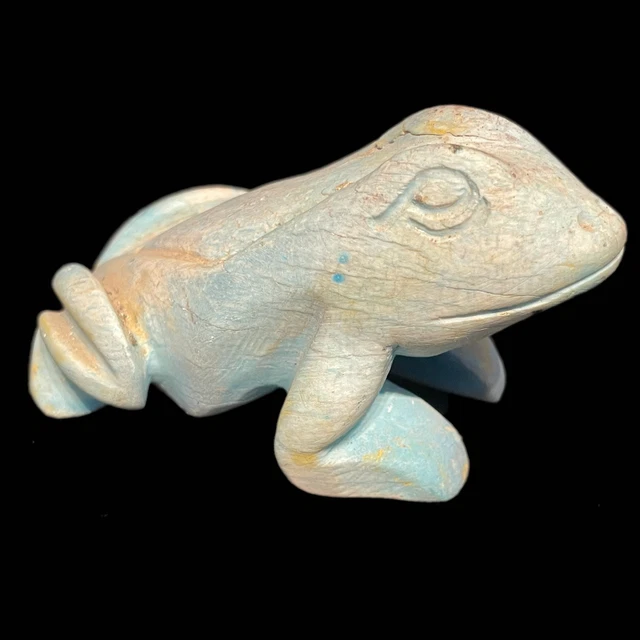 ANCIENT EGYPTIAN FROG STATUE DEPICTING THE GOD HEQET -664 - 332bc (40 ...