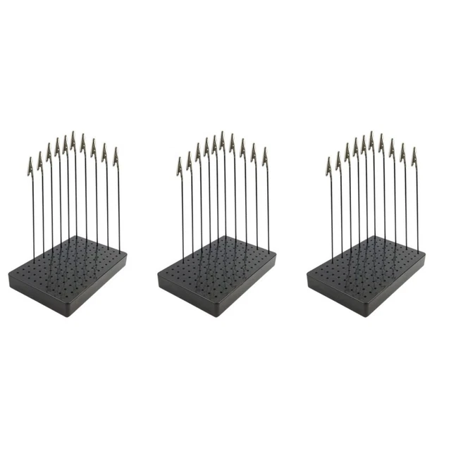 3 SETS DIY Model Coloring Clip Base Metal Painting Stand Holder for £37 ...