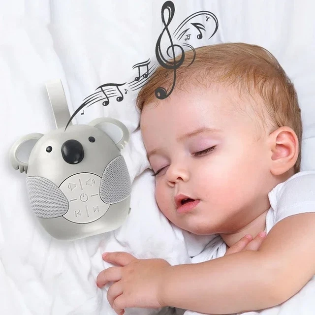 PORTABLE WHITE NOISE Machine Baby Soother 5 Light Music Z9X59328 £11.34 ...