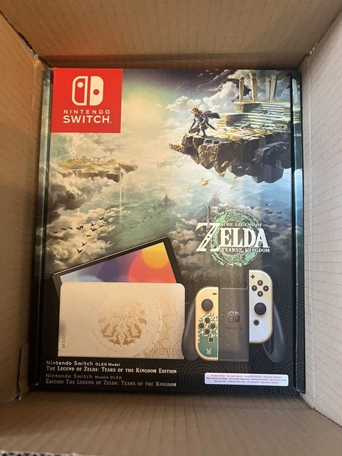 NINTENDO SWITCH CONSOLE OLED Legend of Zelda Tears of the Kingdom ...