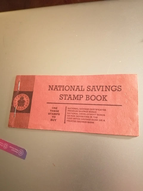 POST OFFICE SAVINGS Bank Book 1967&national Savings Stamp Book £5.00 ...