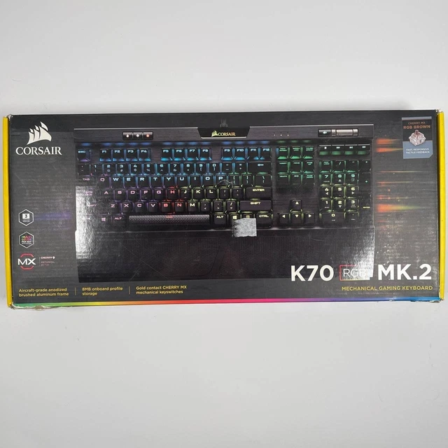 CORSAIR K70 RGB MK.2 Mechanical Gaming Keyboard - USB Passthrough ...