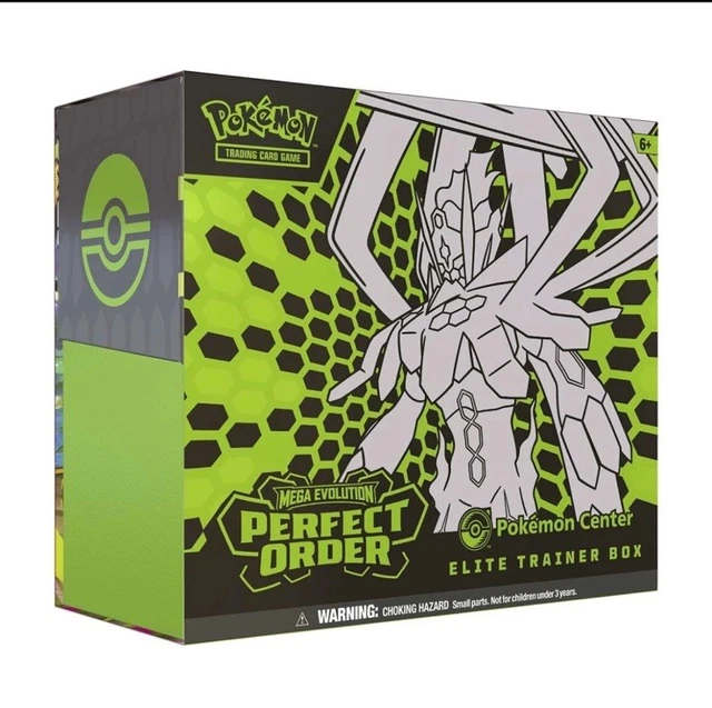 POKÉMON TCG: MEGA Evolution Perfect Order Pokémon Center ETB PRESALE £ ...