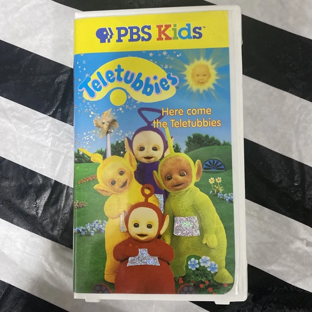 HERE COME THE Teletubbies (VHS 1997) Hard Shell Case PBS KIDS Vol. 1 ...