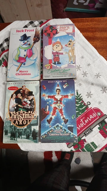 LOT OF 4 Classic Christmas Movies VHS Bundle. Includubg Christmas ...