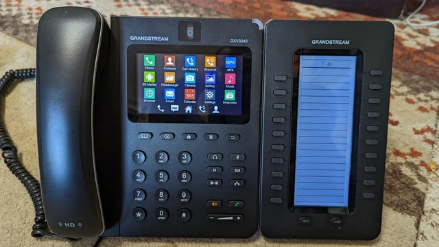 GRANDSTREAM GXV3240 + GXP2200EXT IP Phone - Android Touch Screen Wi-Fi ...