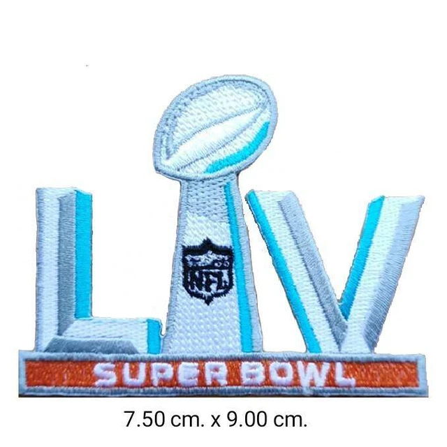 SUPER BOWL LV I, the 56th NFL logo for patch i ron and sewing on ...