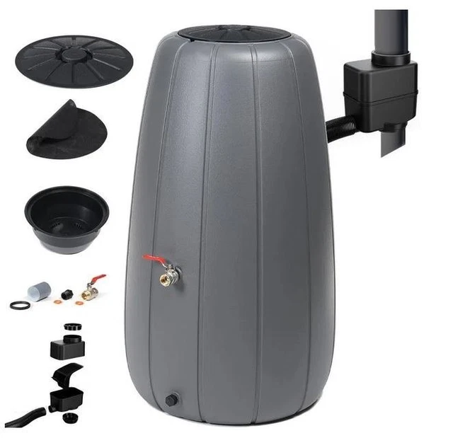 REGENWASSERTONNE REGENTONNE 200L Regenbehälter Regentank Amphore ...