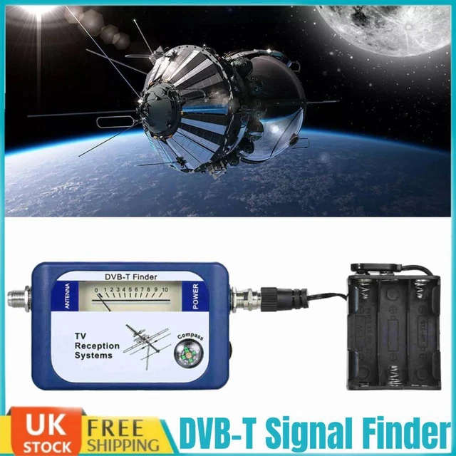 DIGITAL AERIAL TERRESTRIAL TV Antenna alignment Signal Strength Meter ...