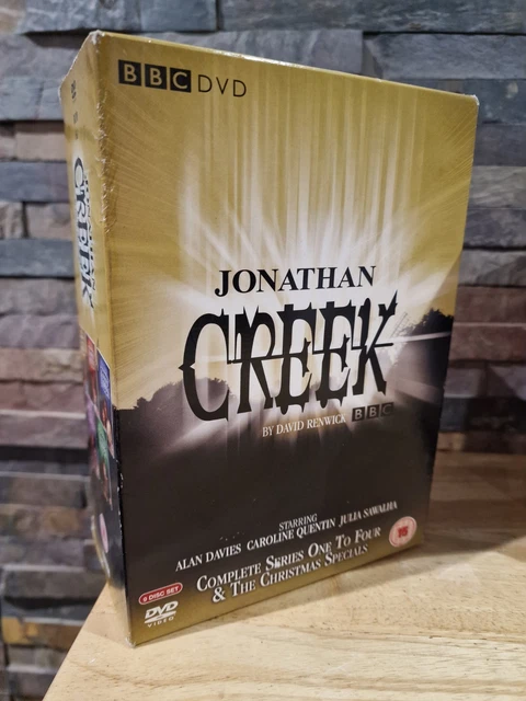 JONATHAN CREEK - Complete Series 1 - 4 DVD Boxset. UK, region 2. £7.99 ...