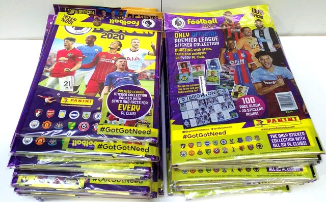 PANINI'S FOOTBALL 2020 Premier League Sticker Album New Bundle of 50 £ ...