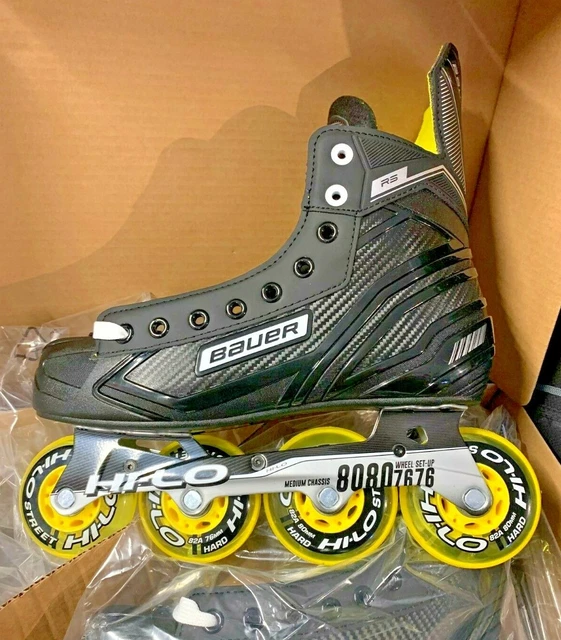 BAUER RS SKATES Rollerblades! Roller Inline Skate Hockey Training Off ...