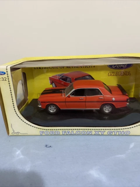 FORD FALCON XY GTHO Phase III Ford Ozlegends Vermillion Fire 1:32 Die ...
