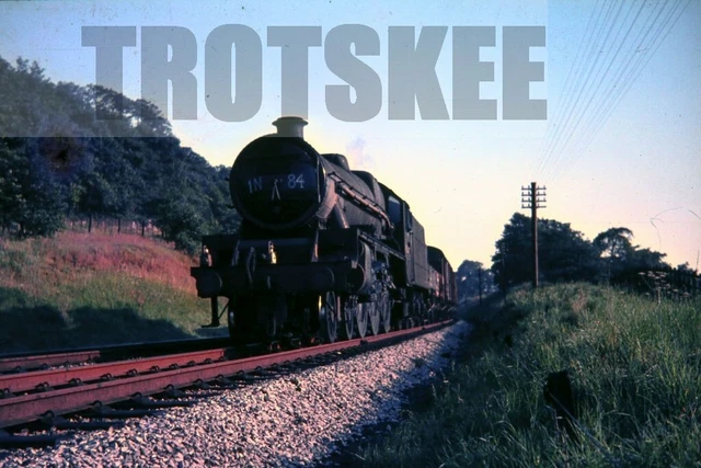 35MM SLIDE BR British Railways Steam Loco 45674 Jubilee Wingfield 1963 ...