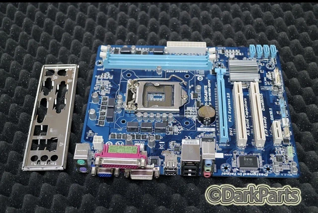 MOTHERBOARD SOCKET LGA 1155 IO SHIELD INCLUDED £25.00 - PicClick UK