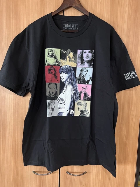 TAYLOR SWIFT THE Eras Tour Official Merchandise black dates t-shirt L ...