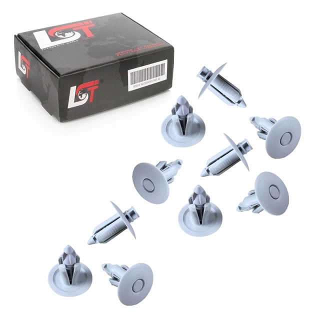 10X CLIPS DE Fixation Rivets Seuil Protection Bas de Caisse pour Saab 9 ...