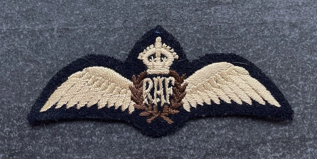GENUINE WW2 RAF Royal Air Force Pilot Wing Brevet Badge £45.00 ...
