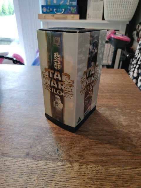 STAR WARS TRILOGY VHS Box Set Digitally Mastered £7.55 - PicClick UK