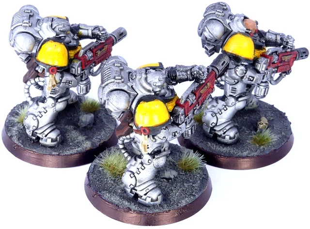 WARHAMMER 40K SILVER Templars Primaris Space Marines Eradicators Squad ...