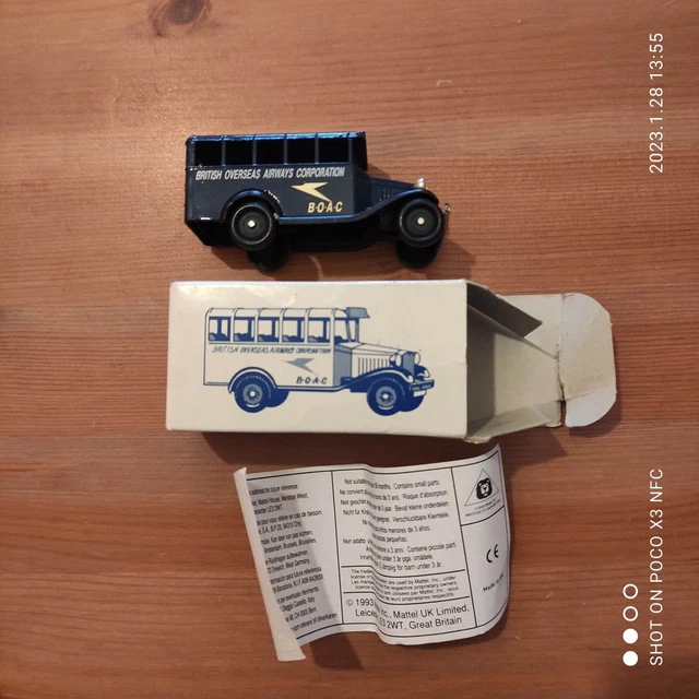 CORGI READERS DIGEST BOAC Bus 32-074 with original box £6.00 - PicClick UK