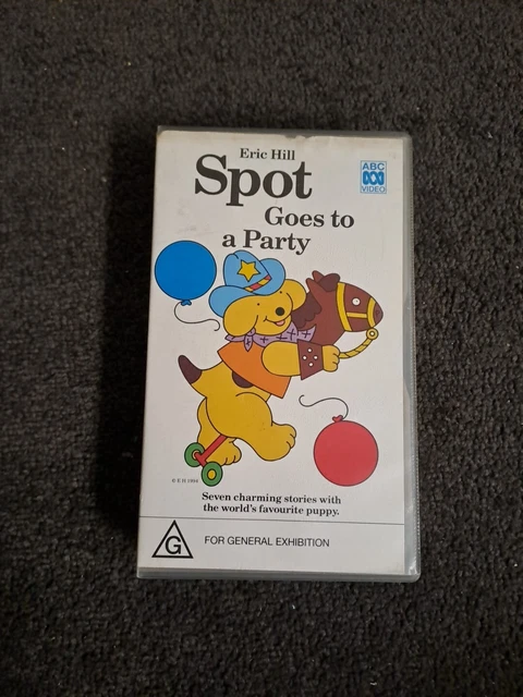 SPOT GOES TO Party 1994 Vhs $10.00 - PicClick AU