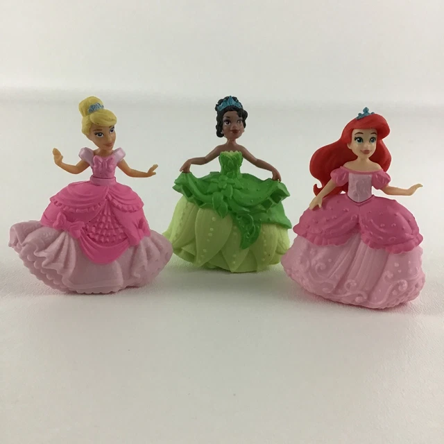 DISNEY PRINCESS GEM Collection Blind Box Figures Tiana Ariel Cinderella ...