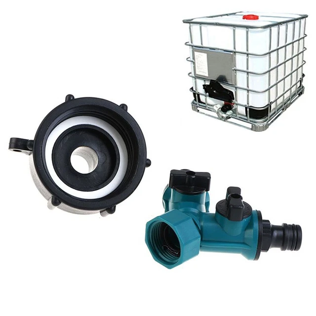 IBC TANK FITTING connector hose fittings quick adapter coarse thread £ ...