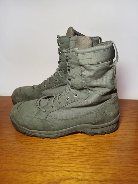 DANNER TANICUS 8& Leather Tactical Military Boots Men’s 8 Sage Hot Sz ...